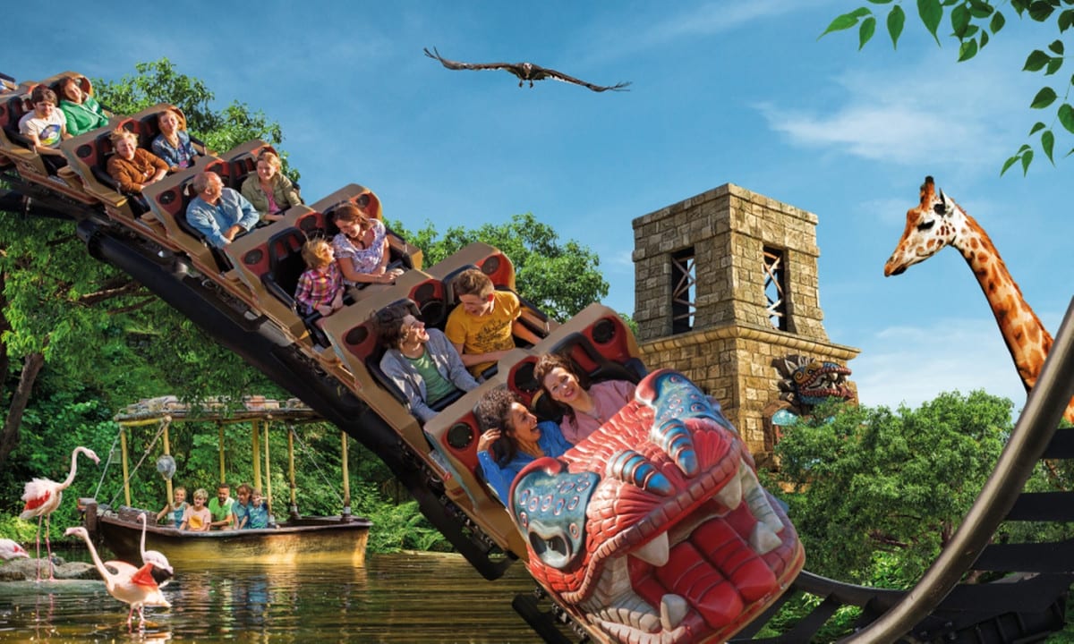 Bellewaerde Tickets für 31,20€ statt 50€ - belgischer Tier- und ...